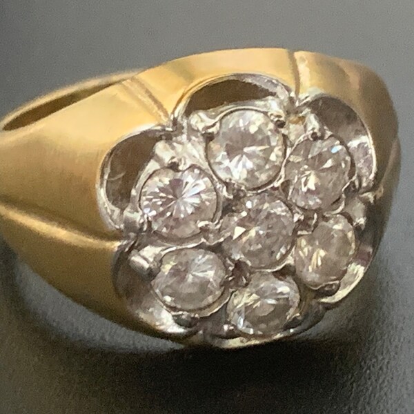 18kt Hge Gold Ring - Etsy