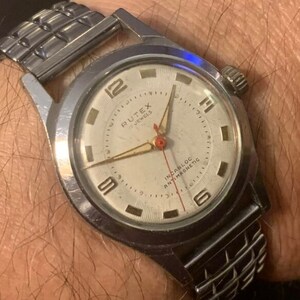 Rugged Mens Military Swiss Watch Rutex Sellita 17 Jewels, Textured Dial ...