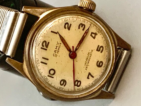 MENS CAMY SWISS Watch Project for Restoration, 17 Jew… - Gem