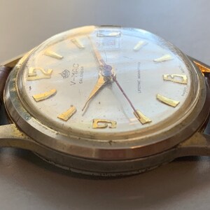 Vintage Vmac Mens Watch Rare Runs Well Edward A Waldman Movement ...