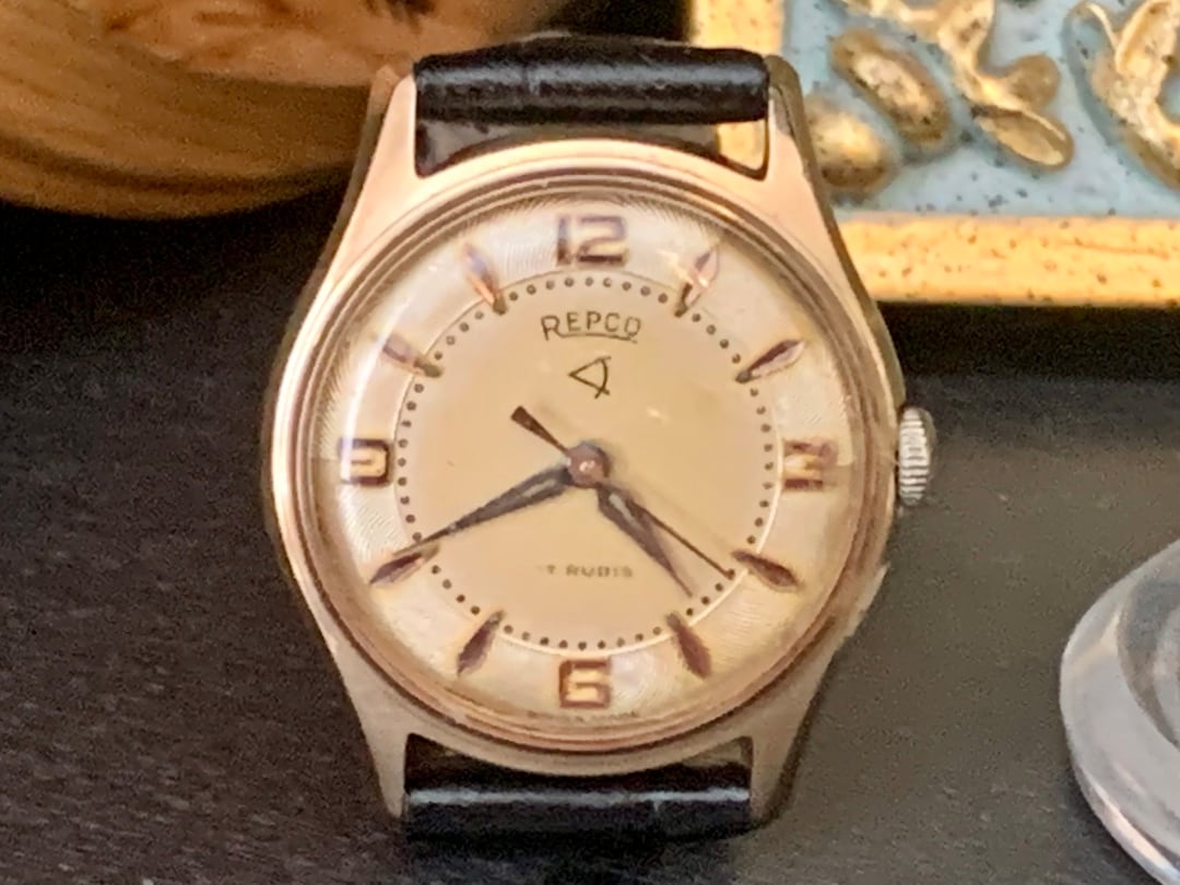 REPCO MILITARY SWISS Watch by Nicolet Vintage Mens 17 Jewels - Etsy ...