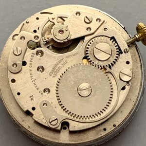 Vintage Vmac Mens Watch Rare Runs Well Edward A Waldman Movement ...
