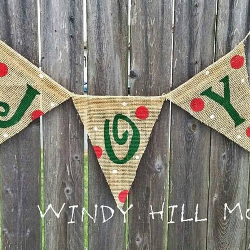 Joy Banner - Etsy