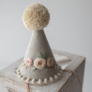 PARTY HAT Floral Spring. Party Hat. Birthday Hat. Photo Prop - Etsy