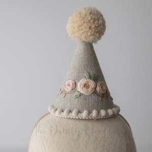 PARTY HAT Floral Spring. Party Hat. Birthday Hat. Photo Prop - Etsy