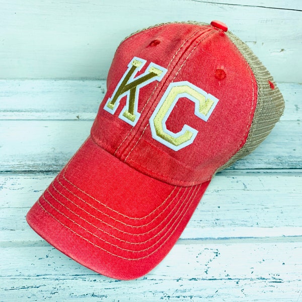 Kc Chiefs Hat - Etsy