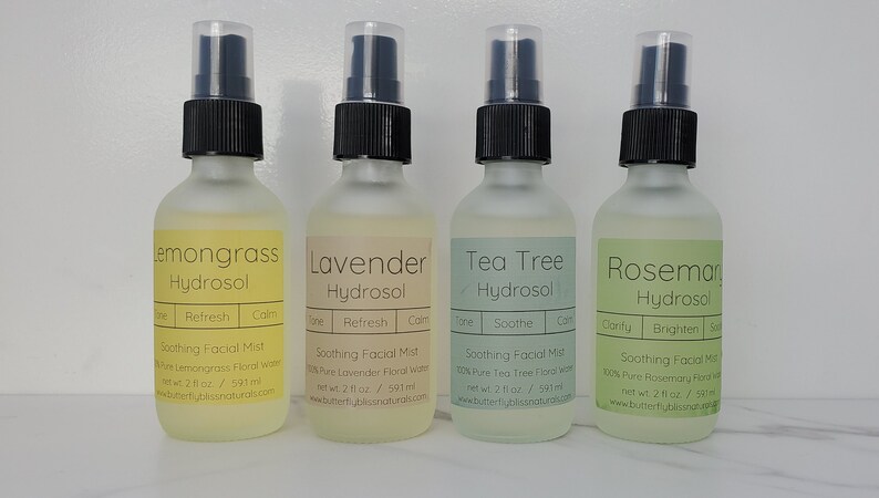 Facial Mist Floral Hydrosols - Etsy