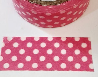 Hot Pink Washi Tape - Etsy