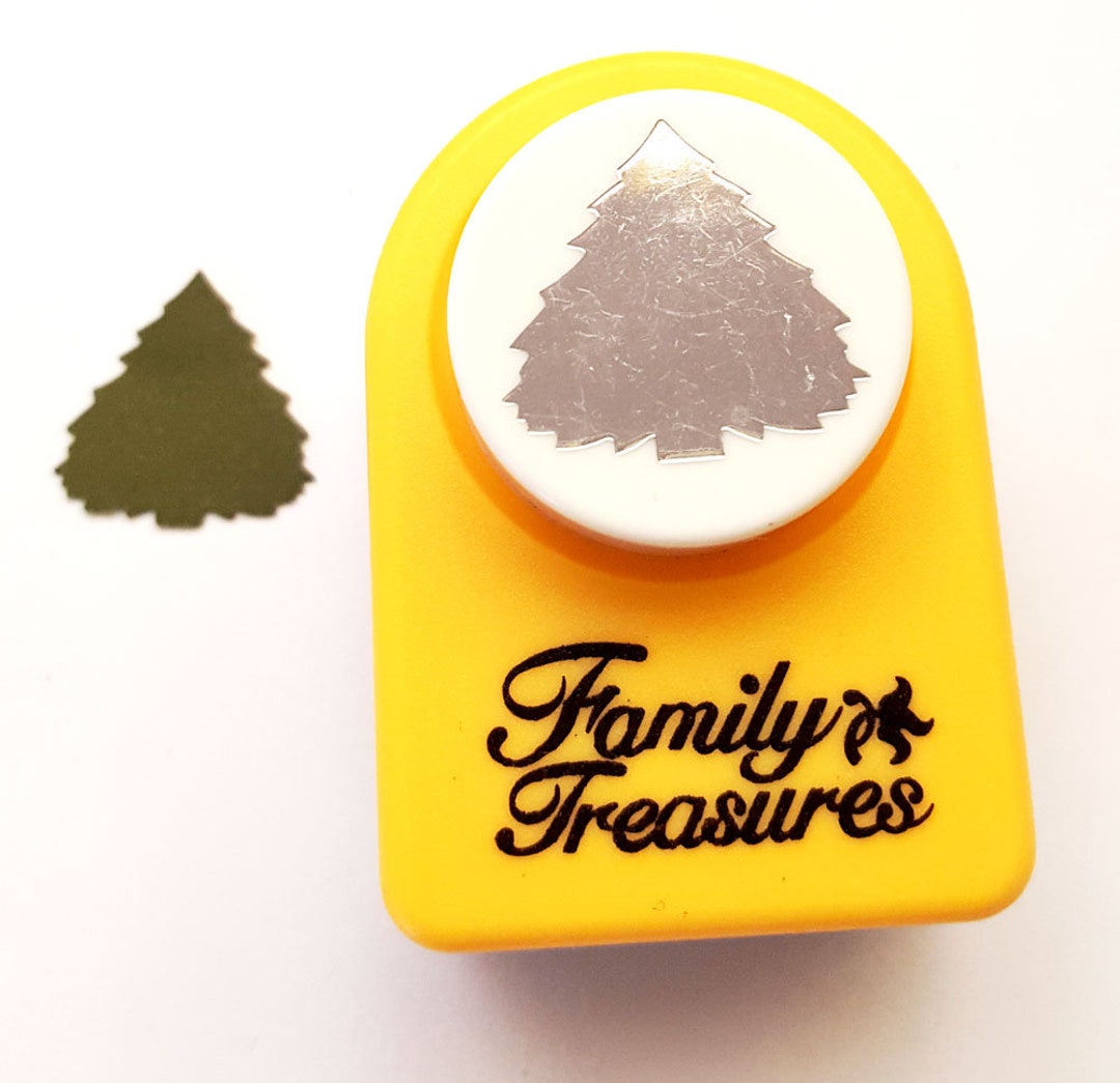 Medium 1 Inch Fir Pine Tree Paper Punch - Etsy