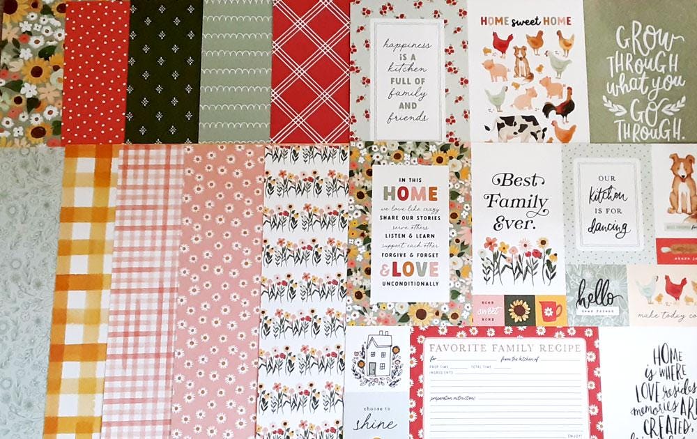 Homemade Collection Kit From Carta Bella Paper Co. - Etsy