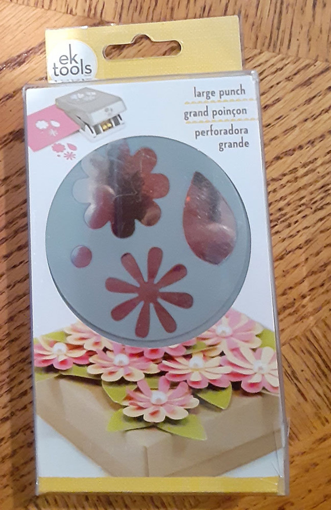 Flowers and Leaves Large Paper Punch From EK Tools - Etsy
