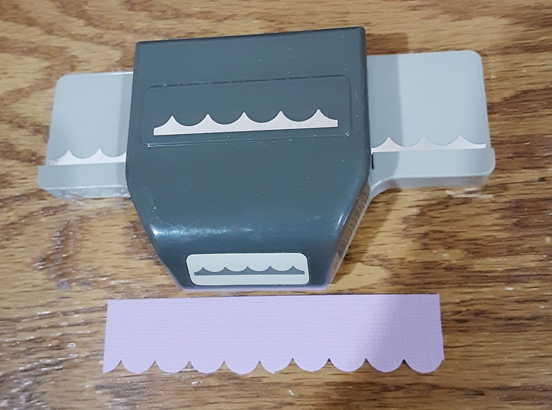 Scalloped Border Paper Punch Retired From Stampin Up - Etsy
