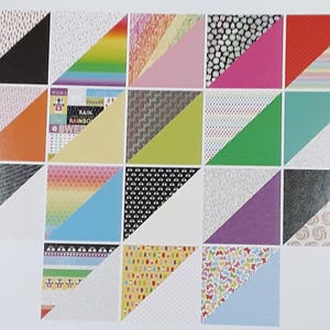 12 X 12 Rainbow Splash Designer Paper Premium Pad From DCWV - Etsy