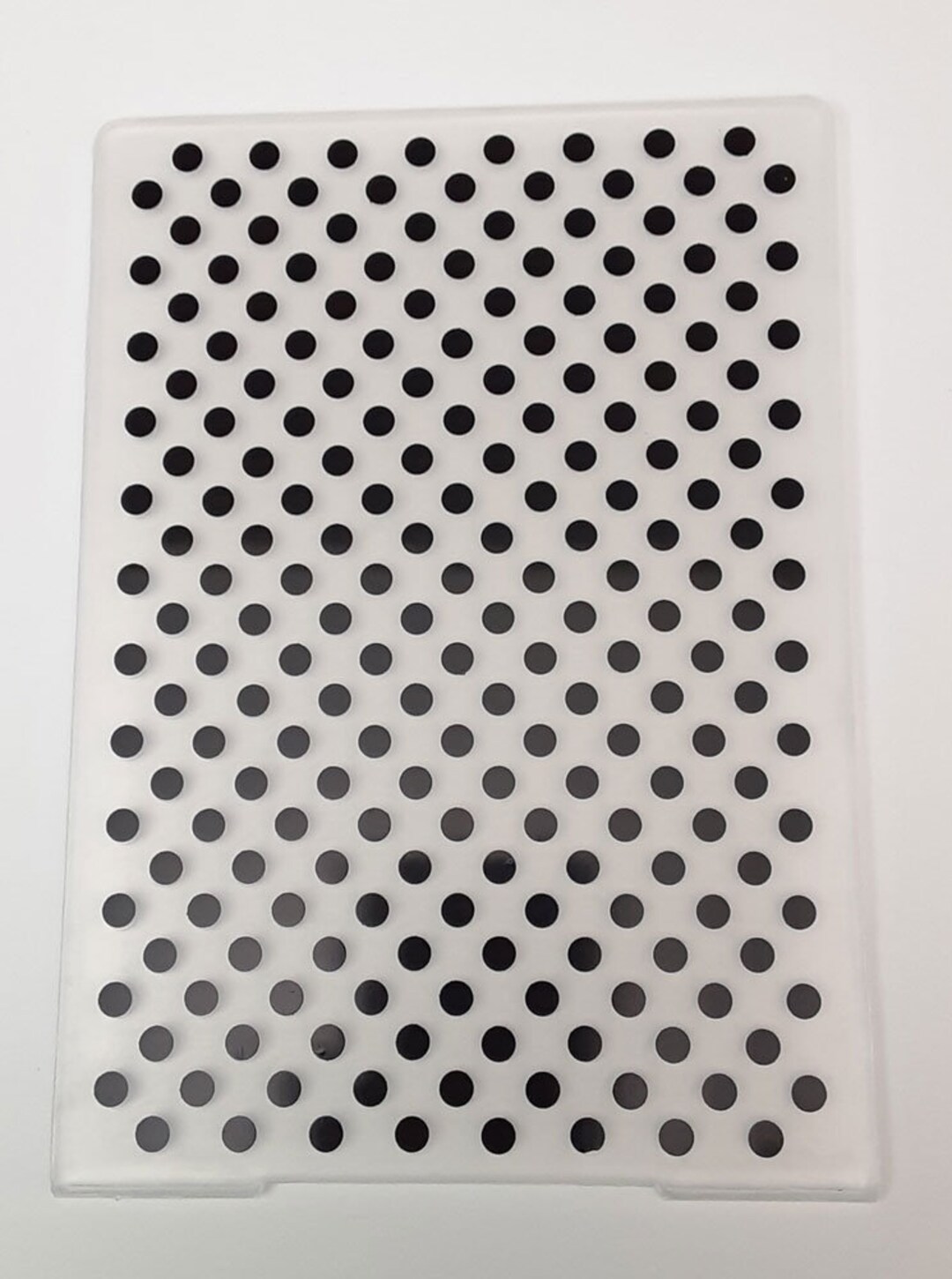 A2 Rows of Dots Embossing Folder - Etsy