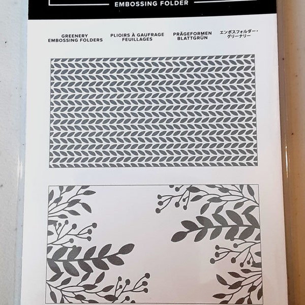 Stampin up Retired Embossing Folders - Etsy