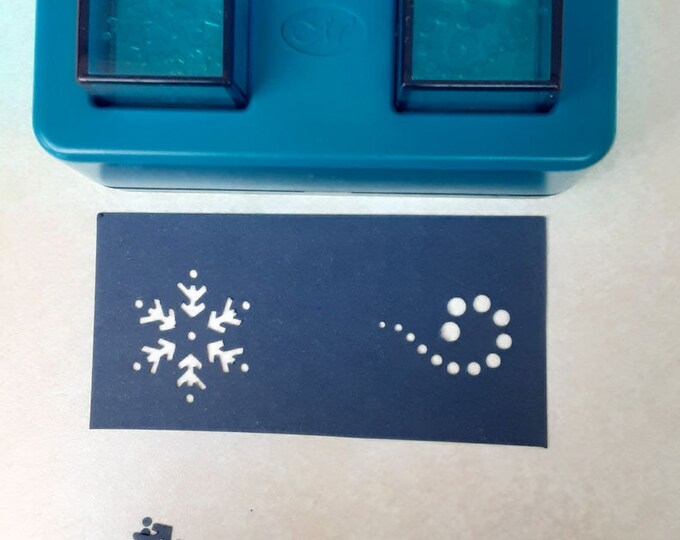 Double Medium Snowflake and Swirl Paper Punches From Creative Memories ...