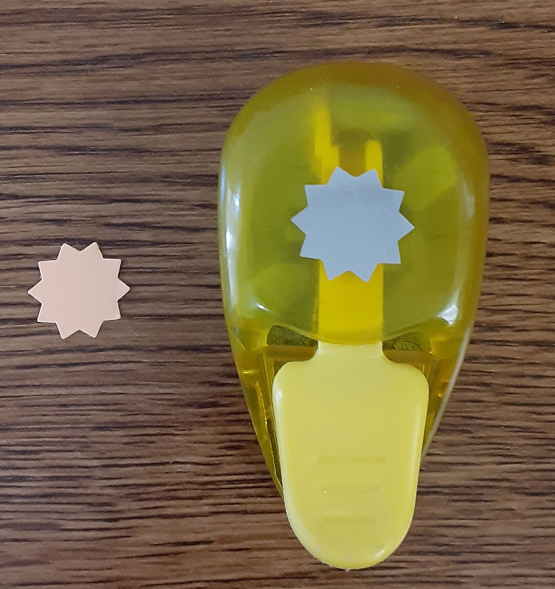 Small Sun or Sunflower Thumb Paper Punch - Etsy