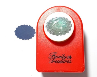 Extra Large Scalloped Oval Paper Punch From Marvy Uchida - Etsy