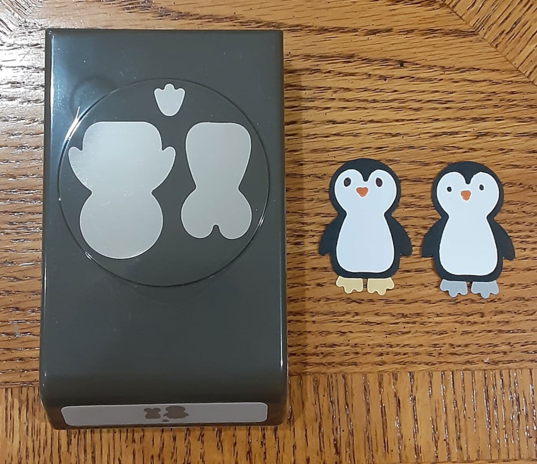 Large Penguin Builder Paper Punch Retired From Stampin Up - Etsy