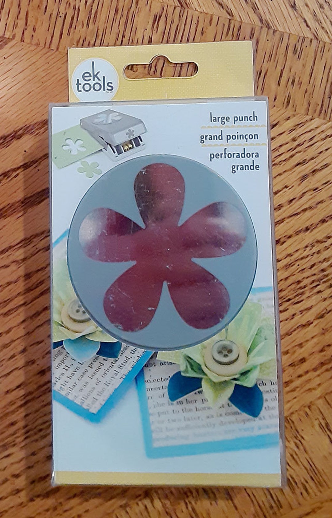 Retro Flower Large Paper Punch From EK Tools - Etsy