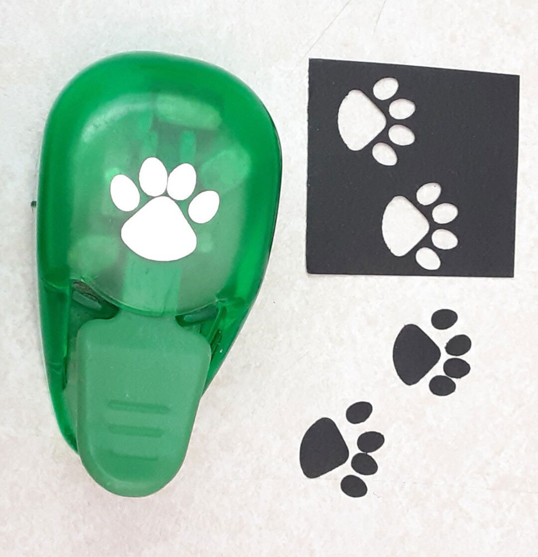 Small Animal Paw Print Paper Punch Thumb Punch From EK Success - Etsy