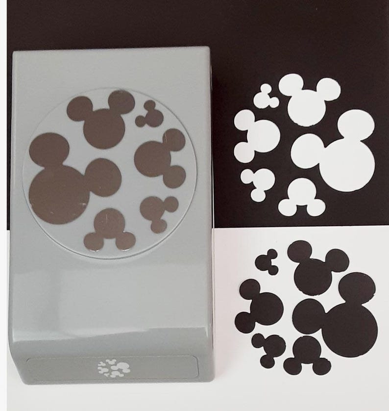 Disney Mickey Mouse Six Icons Large Paper Punch From EK Success - Etsy