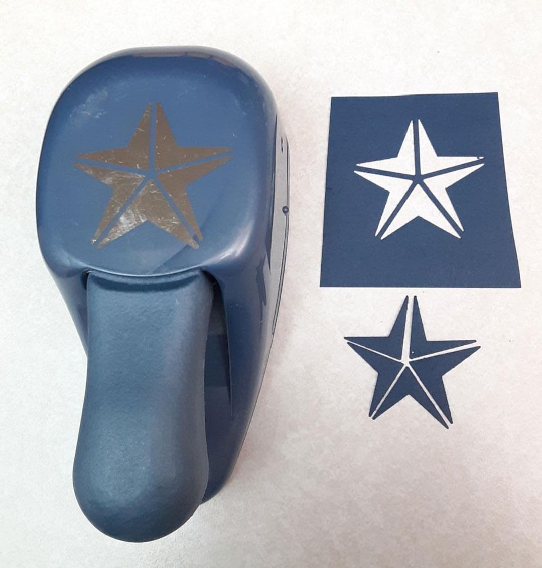 1 5/8 Inch Large Star Whale Tail Paper Punch From EK Success - Etsy