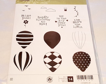 Springtime Stroll Rubber Stamp Set Retired From Stampin Up | Etsy