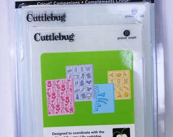 1 Set of Two NEW Cuttlebug B Plates Cutting Pads 6 X - Etsy