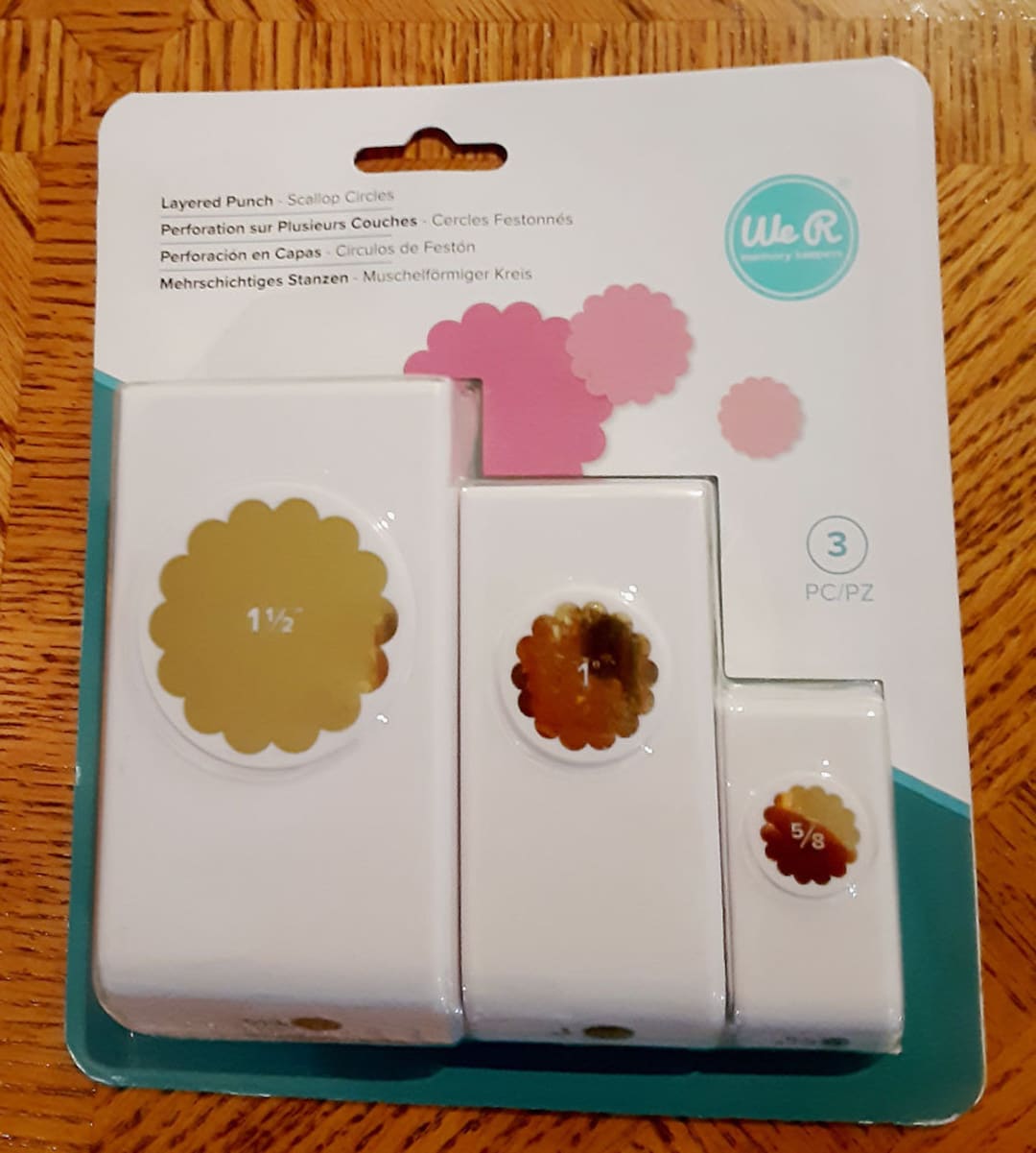Scalloped Circles Layered Paper Punch Set From We R Memory Keepers - Etsy