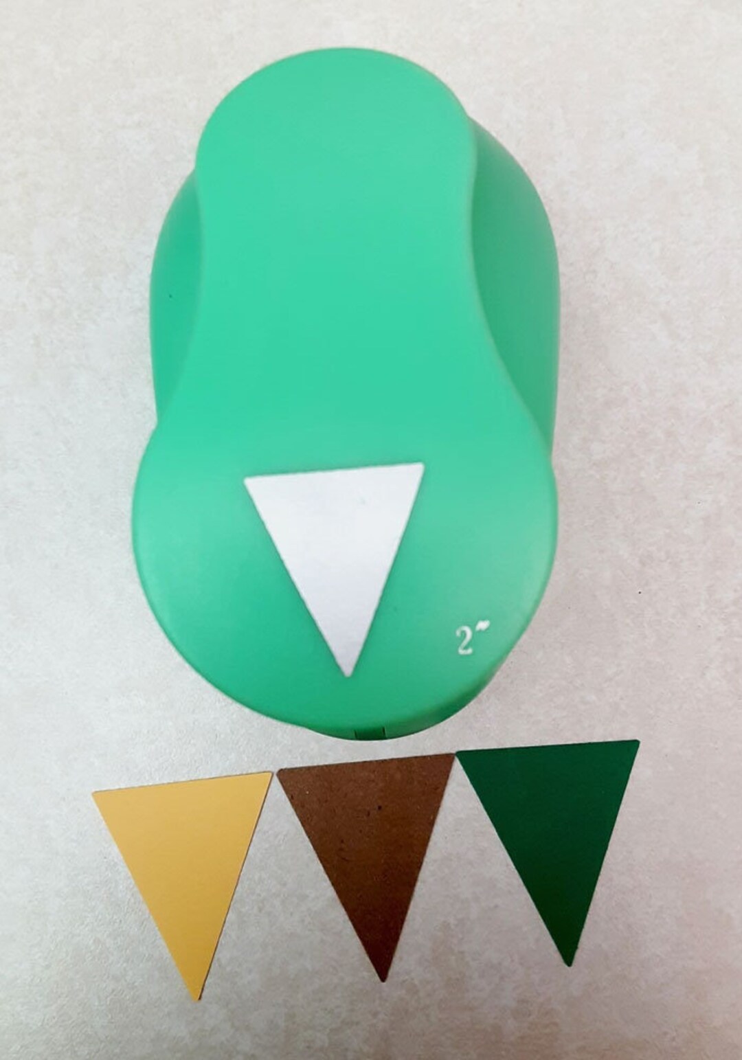 Large Triangle Whale Tail Paper Punch - Etsy