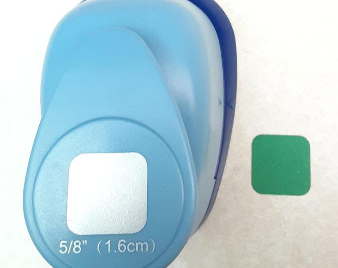 Small Rounded Corners Square Thumb Punch Paper Punch From Little ...