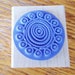Dotted Flower Design Rubber Stamp Retired From Stampin Up - Etsy