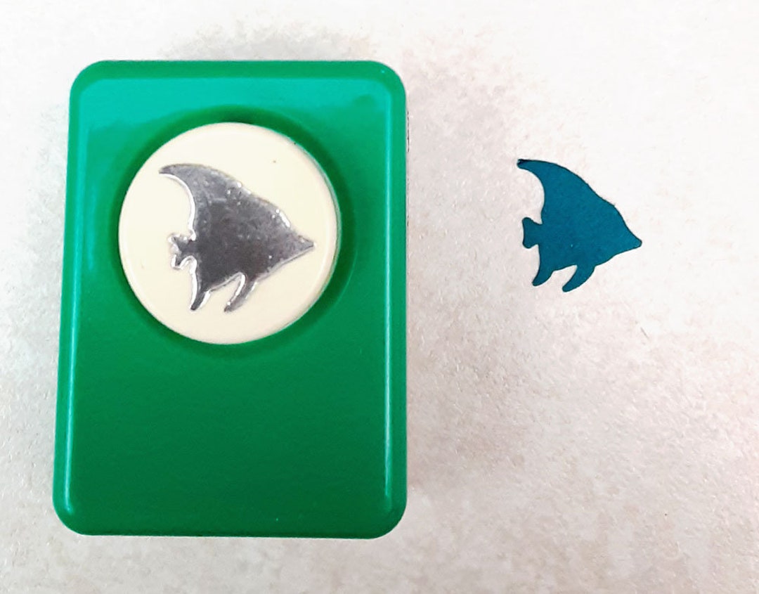Small Angel Fish Paper Punch From Carl - Etsy