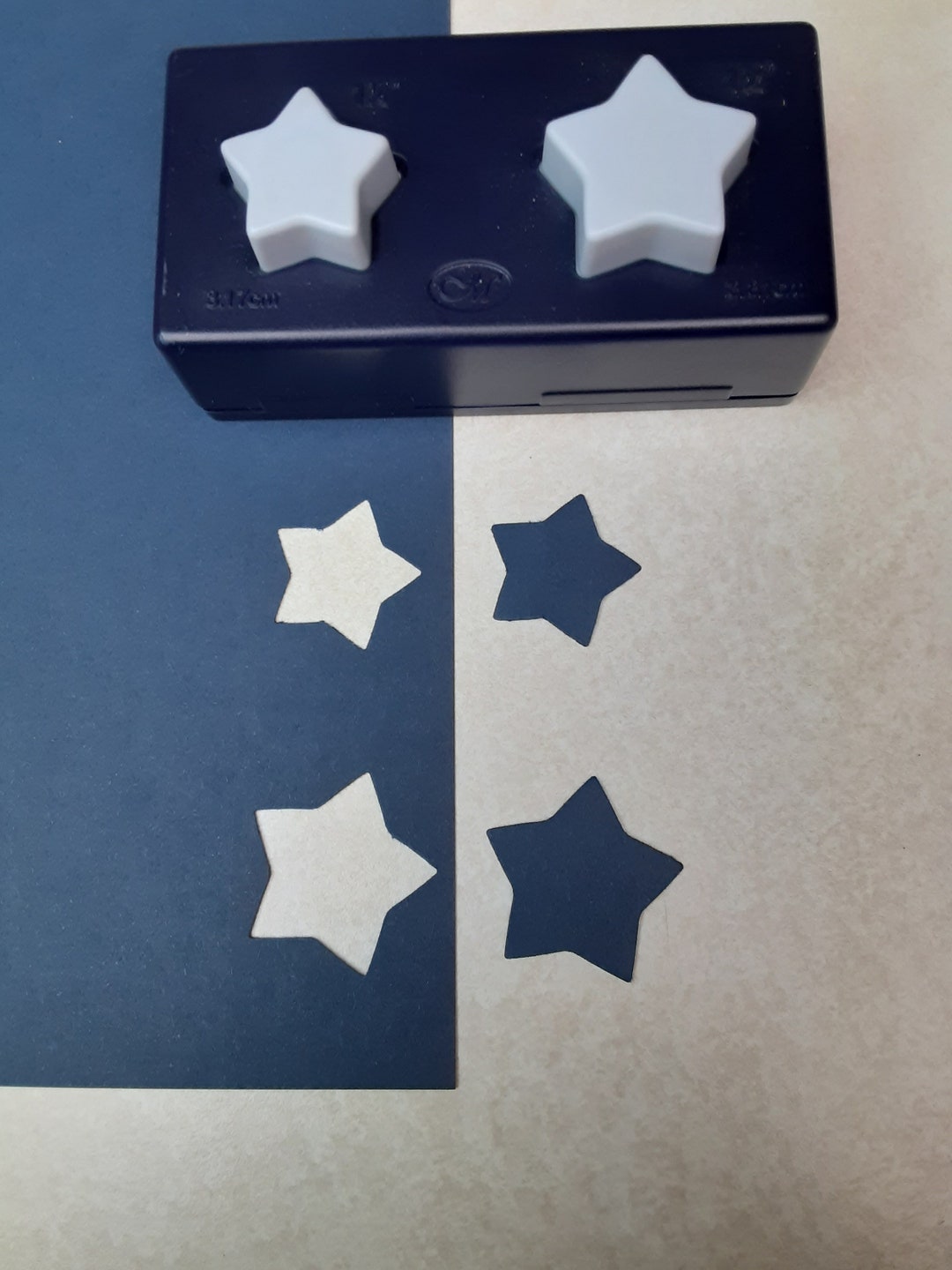 Double Large Stars Paper Punches From Creative Memories - Etsy