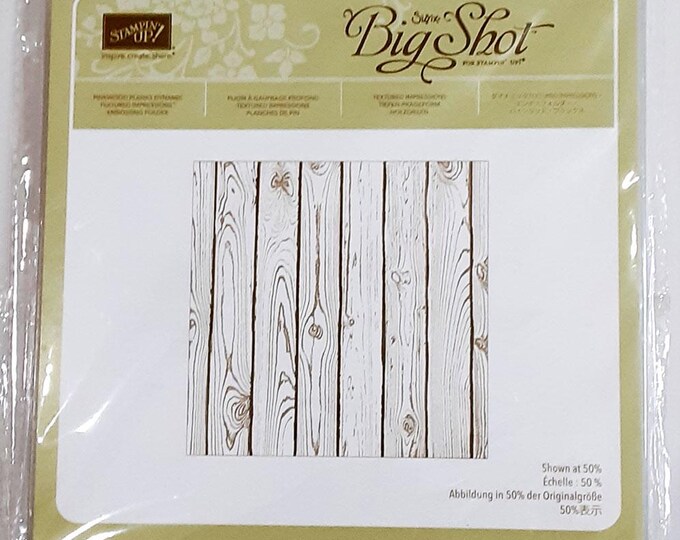 Pinewood Planks Dynamic Textured Impressions Embossing Folder Retired ...