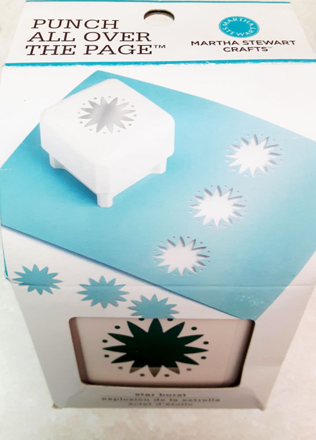 Large Punch All Over the Page Star Burst Paper Punch From Martha ...