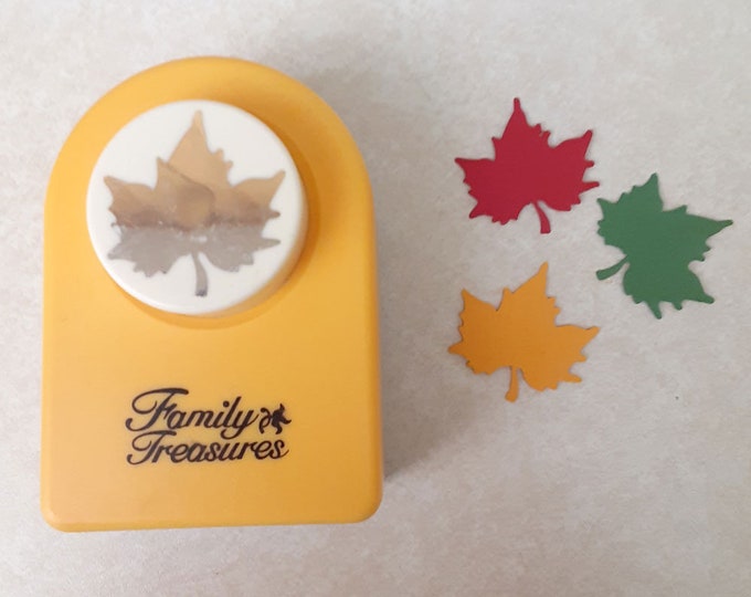 Small Maple Leaf Paper Punch - Etsy