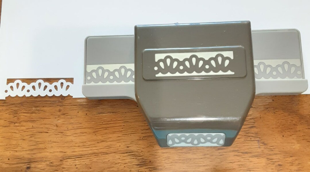 Decorative Ribbon Border Paper Punch Retired From Stampin Up - Etsy