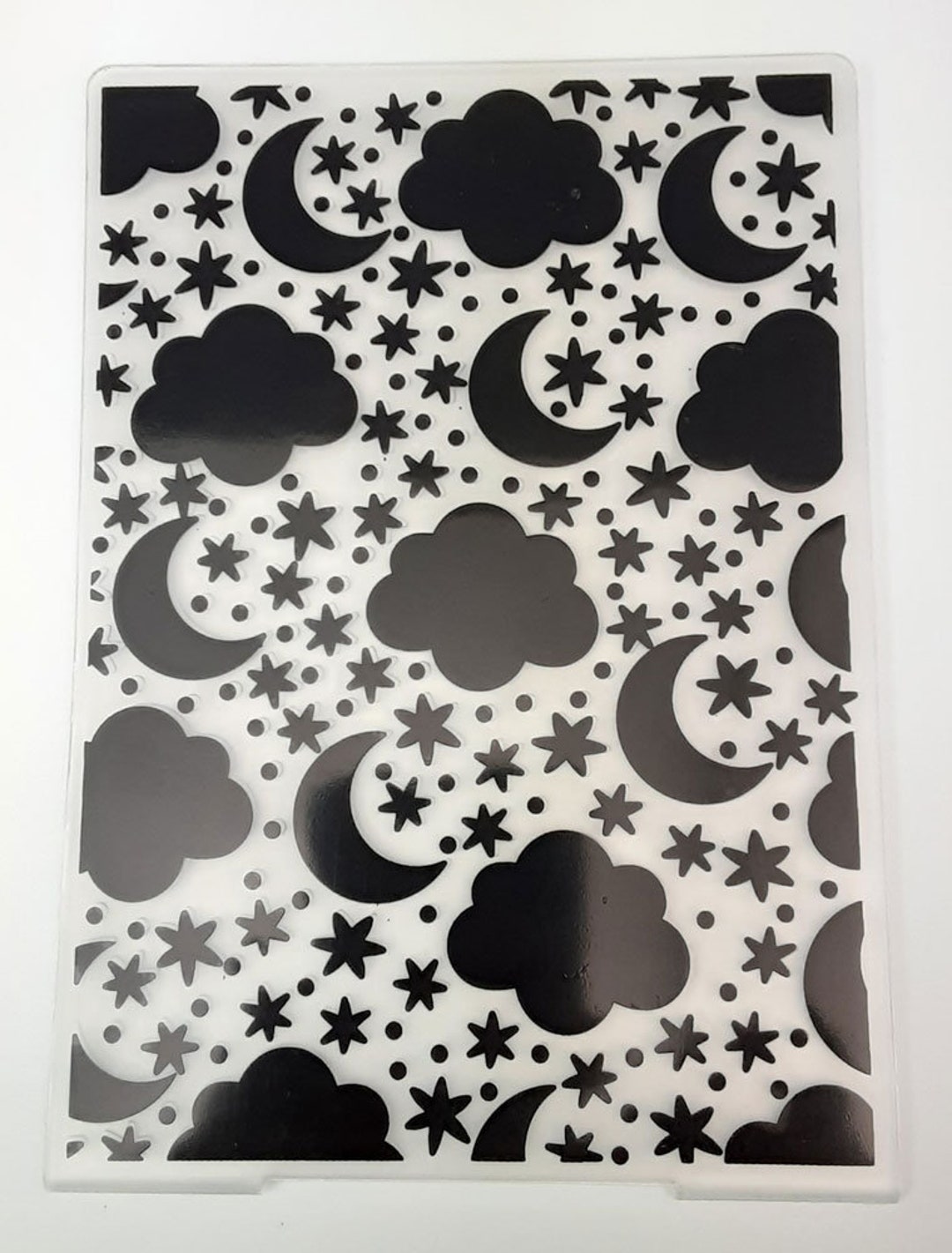 A2 Night Sky Embossing Folder - Etsy