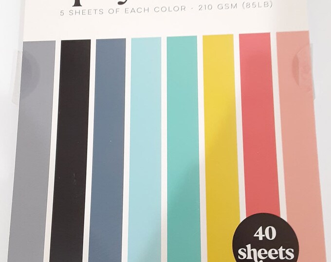 6 X 8 Inch Playful Smooth Cardstock Paper Pad From SBC - Etsy