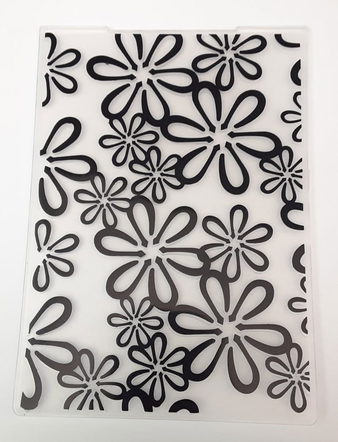 A2 Daisy Collage Embossing Folder - Etsy