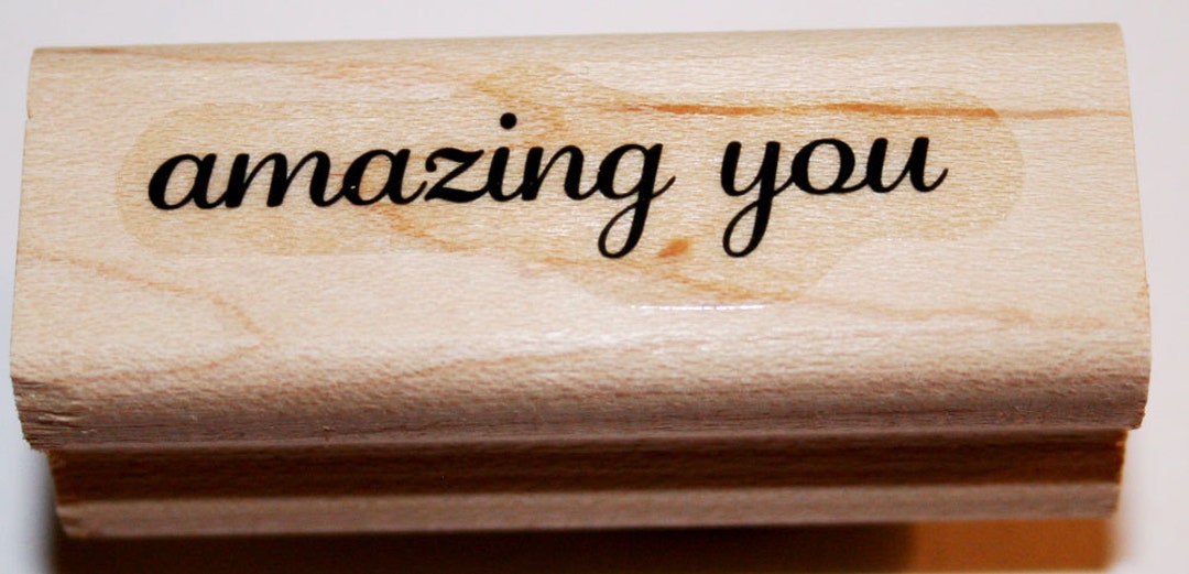 Amazing You Rubber Stamp From Stampin Up - Etsy