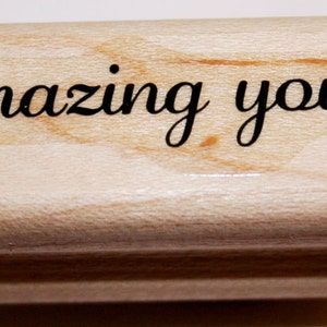 Amazing You Rubber Stamp From Stampin Up - Etsy