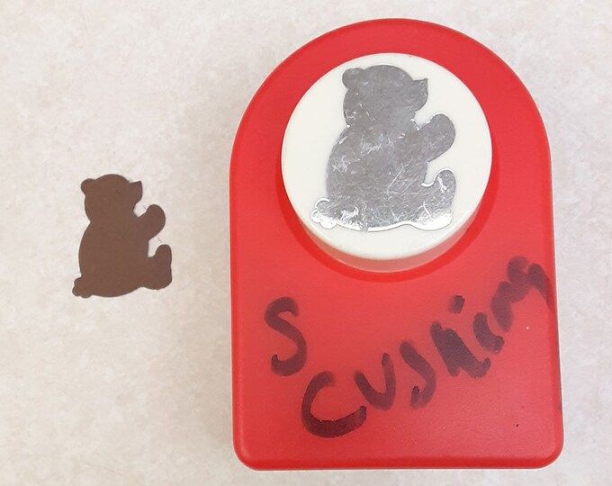 Medium Teddy Bear Profile Paper Punch From Family Treasures - Etsy