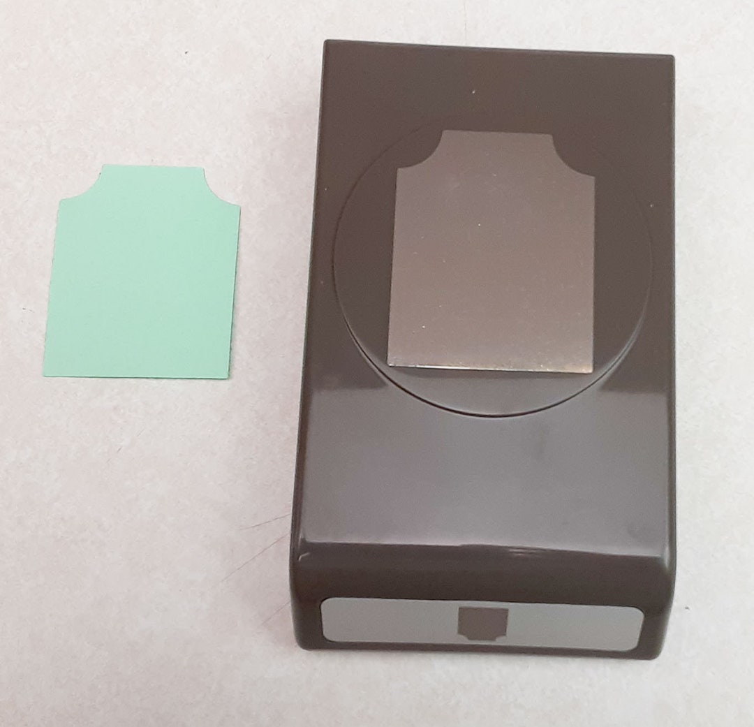 Large Essential Tag Paper Punch Retired From Stampin Up - Etsy