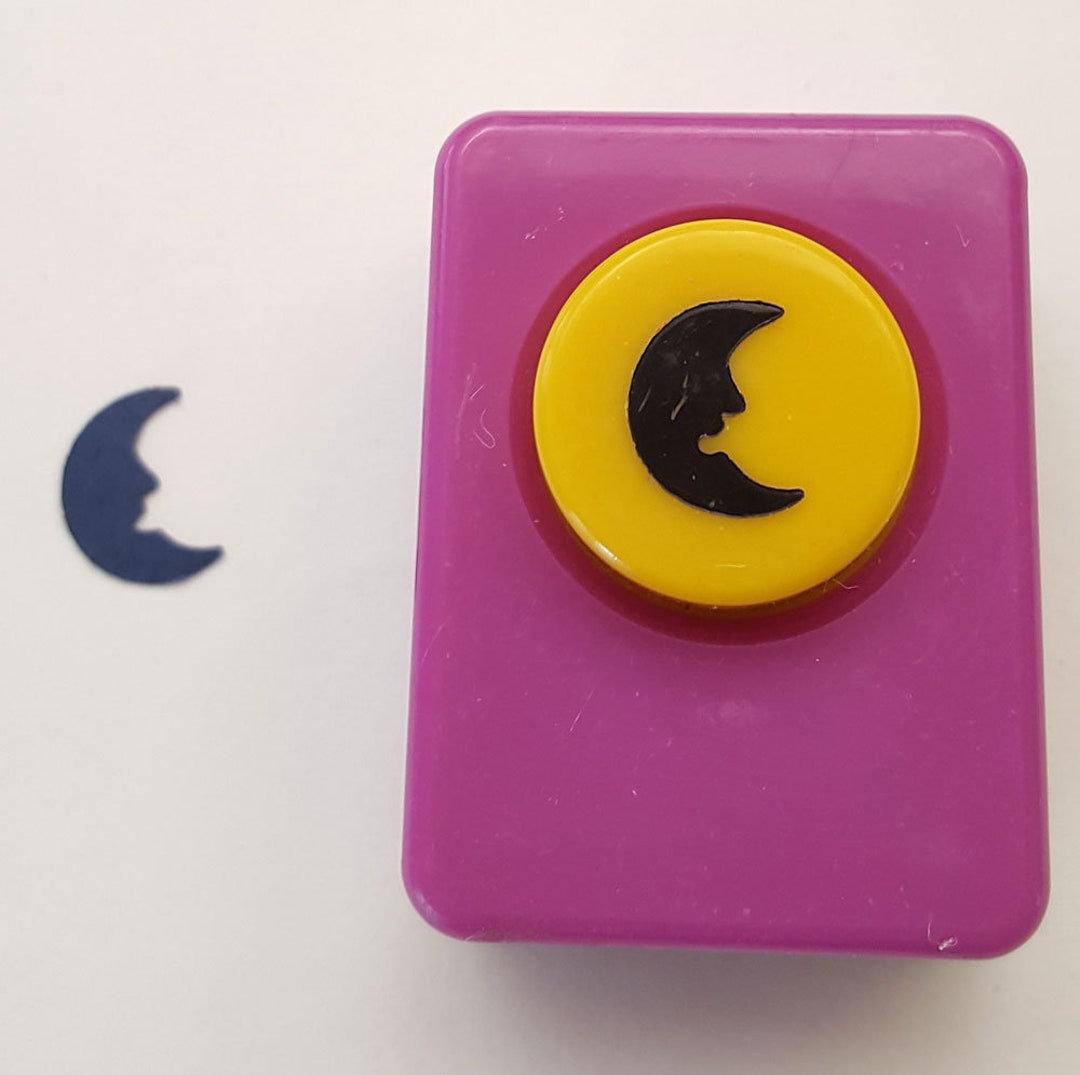 Small Moon Paper Punch - Etsy