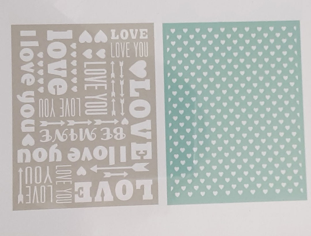 REDUCED Sweetheart Embossing Folder Set From We R Memory Keepers - Etsy