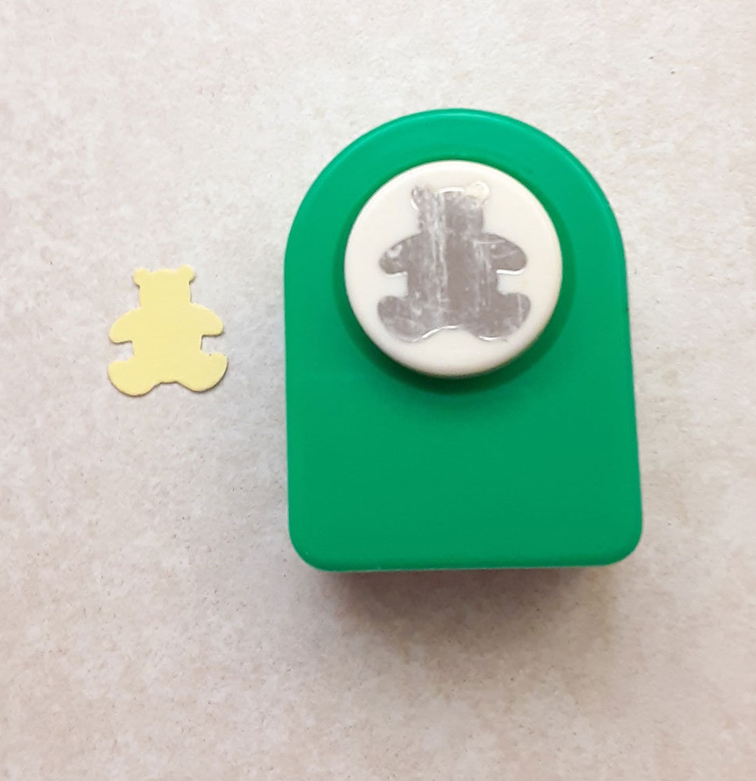 Small Teddy Bear Paper Punch - Etsy