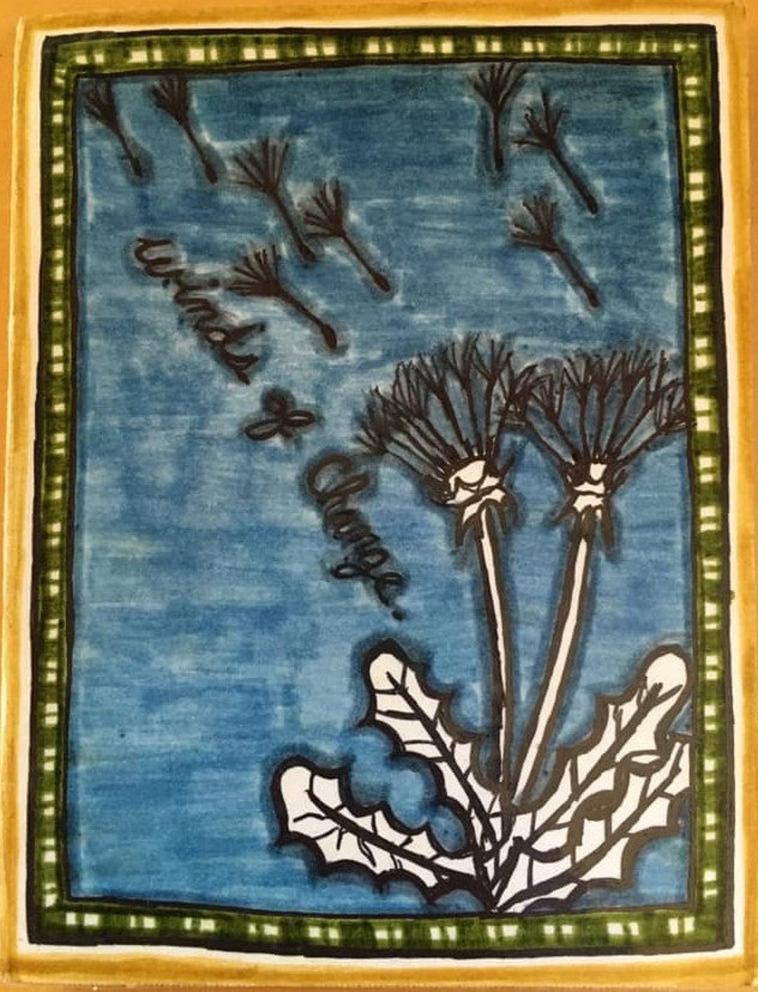 Dandelion Journal - Etsy